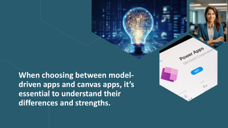 Model-Driven Apps vs. Canvas Apps | i3solutions